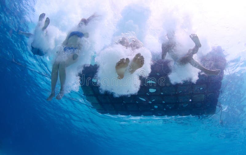 Fun stock photo. Image of turquoise, aqua, active, funny - 45877394