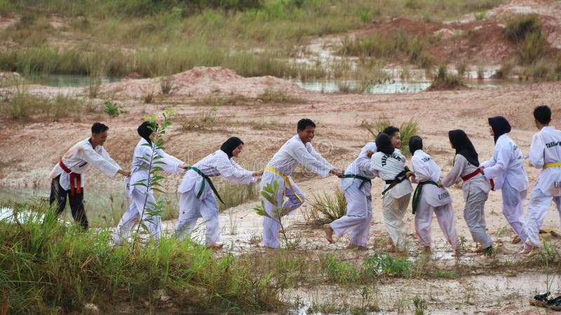 Fun Group Game Two Groups Running Stock Photos - Free & Royalty-Free ...