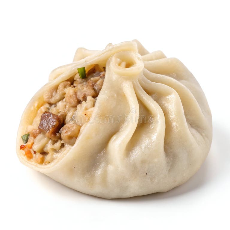 Fun Guo Dumpling Side View Full Length Stock Illustration ...