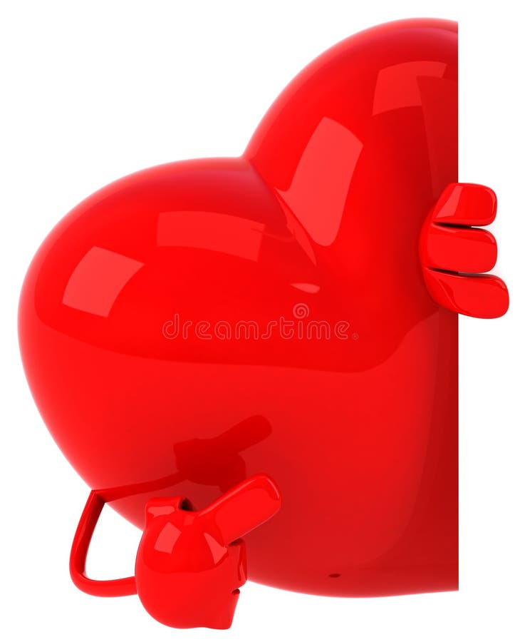 Fun heart stock illustration. Illustration of couple - 28713486