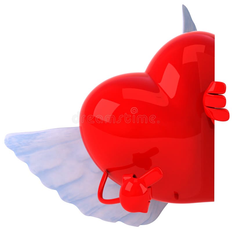 Fun heart stock illustration. Illustration of love, heart - 29043729