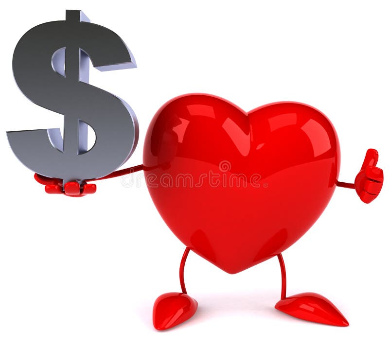 Fun heart stock illustration. Illustration of romance - 45552121