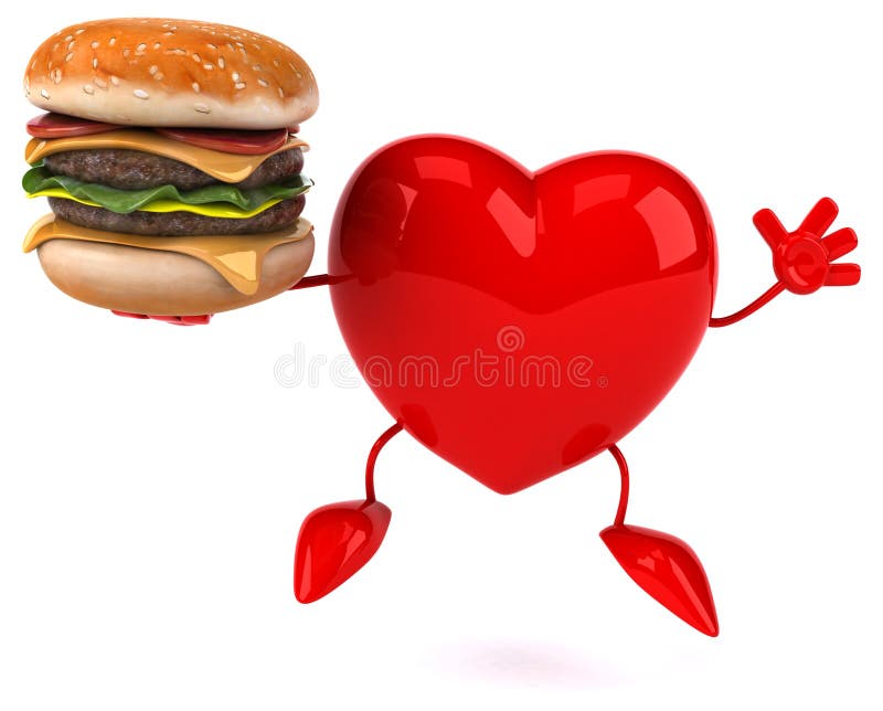 Fun heart stock illustration. Illustration of design - 46334499