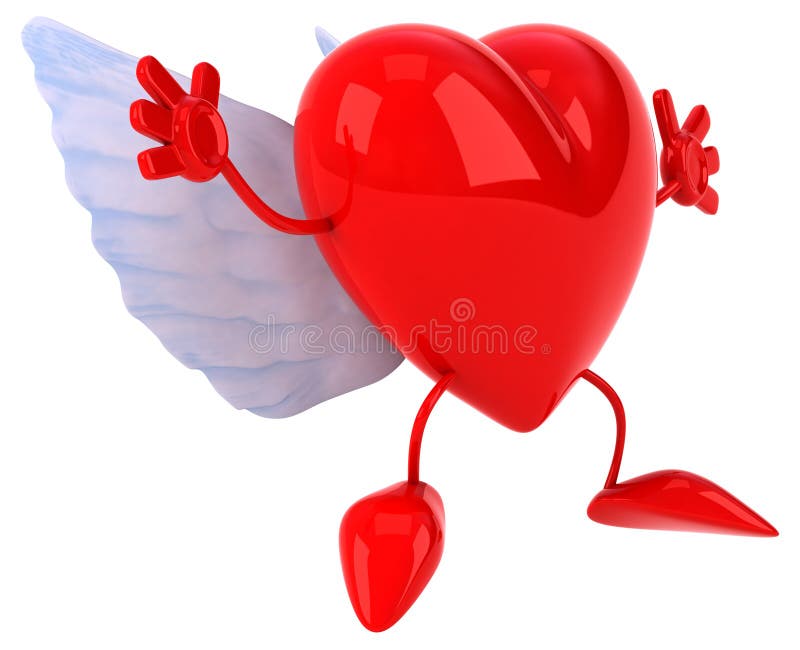 Fun heart stock illustration. Illustration of date, symbol - 46647867