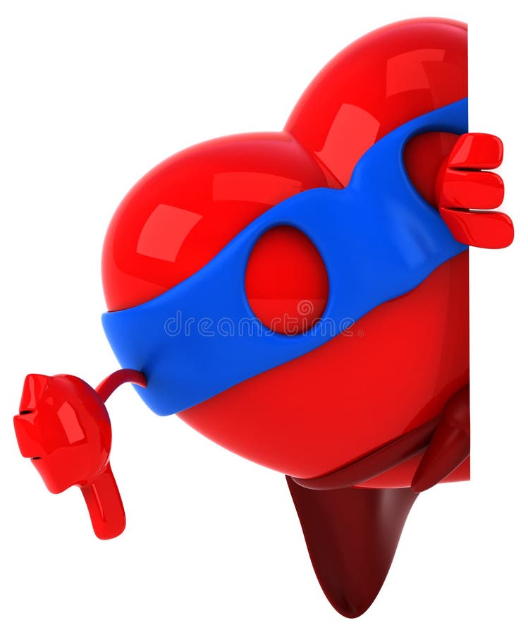 Fun heart stock illustration. Illustration of valentine - 46648251