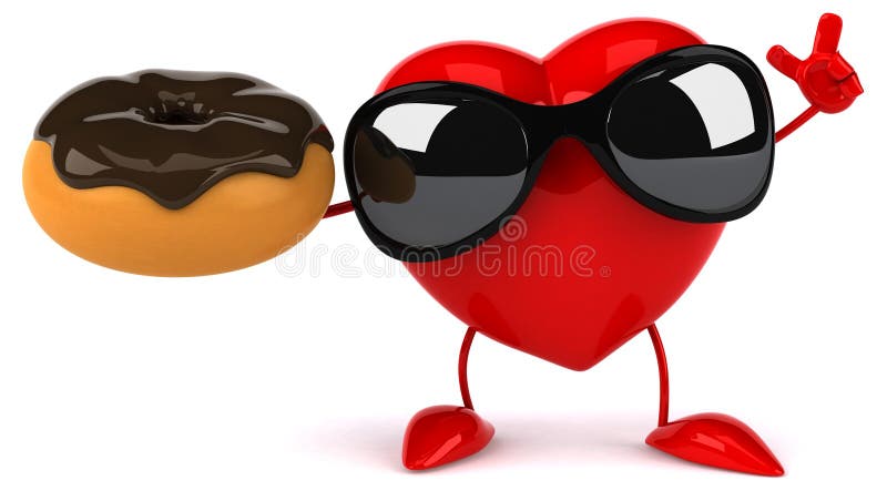 Fun heart stock illustration. Illustration of valentine - 46666167