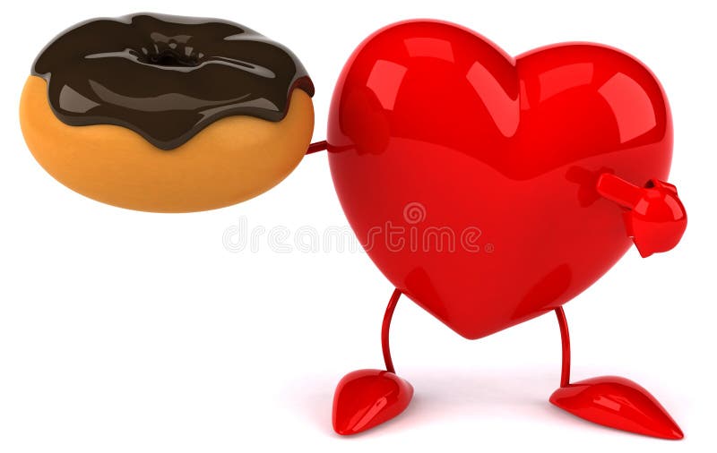 Fun heart stock illustration. Illustration of date, love - 46666172