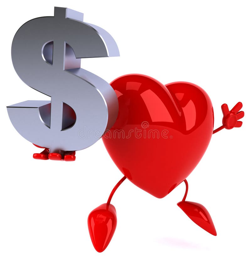 Fun heart stock illustration. Illustration of graphic - 46781809