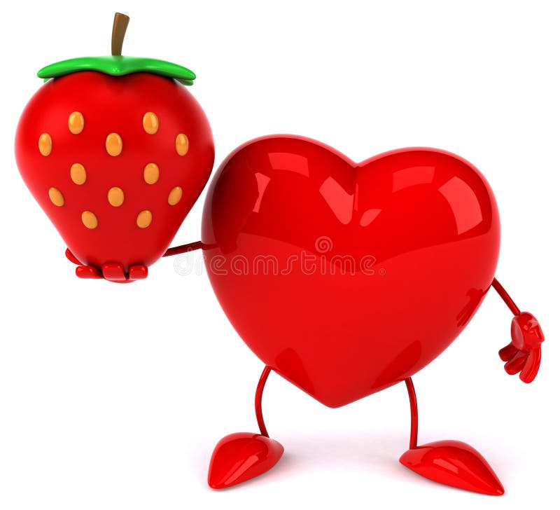 Fun heart stock illustration. Illustration of love, graphic - 47011241
