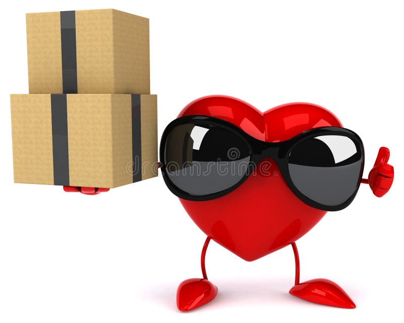 Fun heart stock illustration. Illustration of heart, shape - 70598548