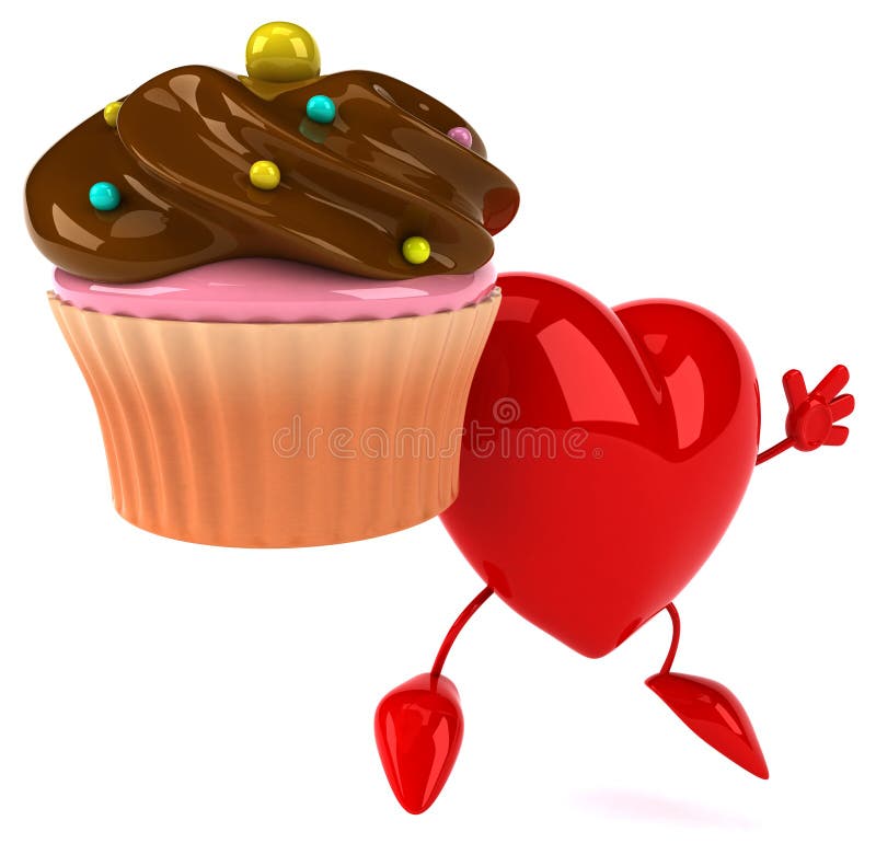Fun heart stock illustration. Illustration of isolated - 70599219