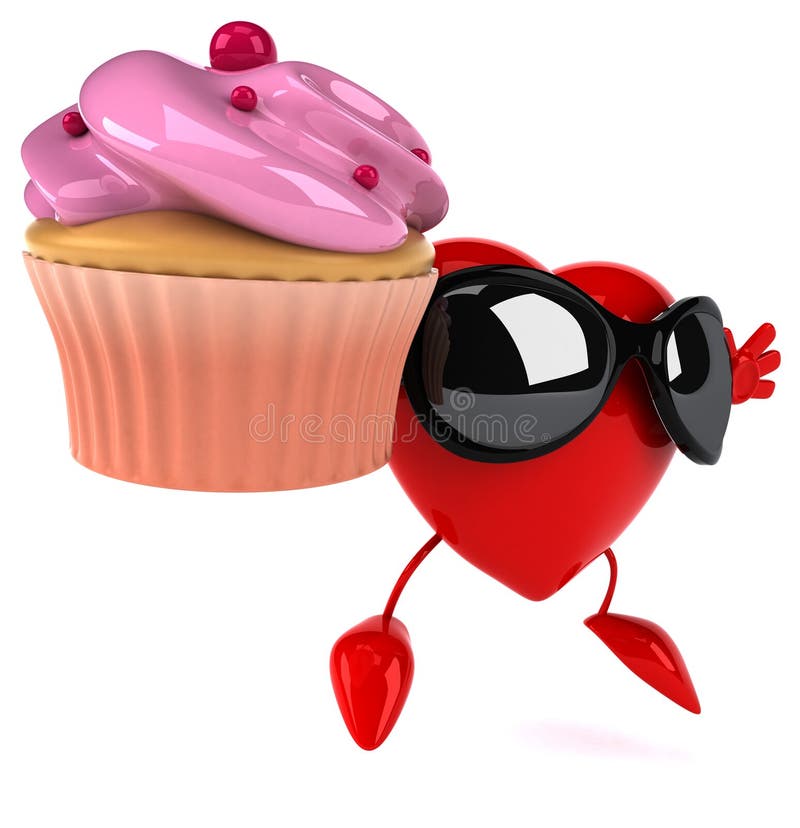 Fun heart stock illustration. Illustration of date, design - 70599325