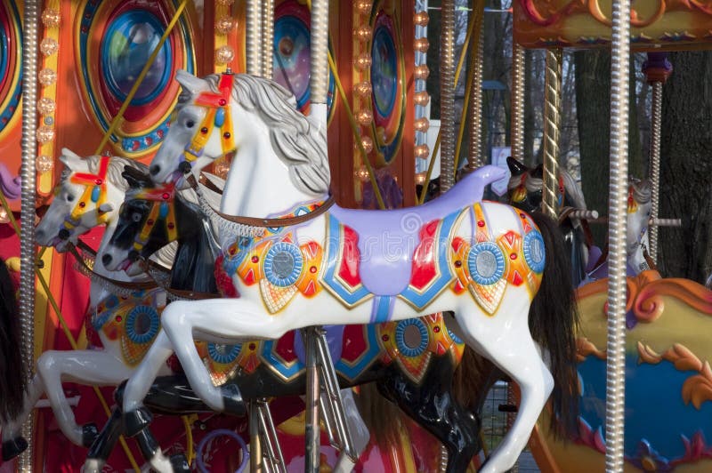 Fun horse stock image. Image of enjoyment, kaliningrad - 12410613