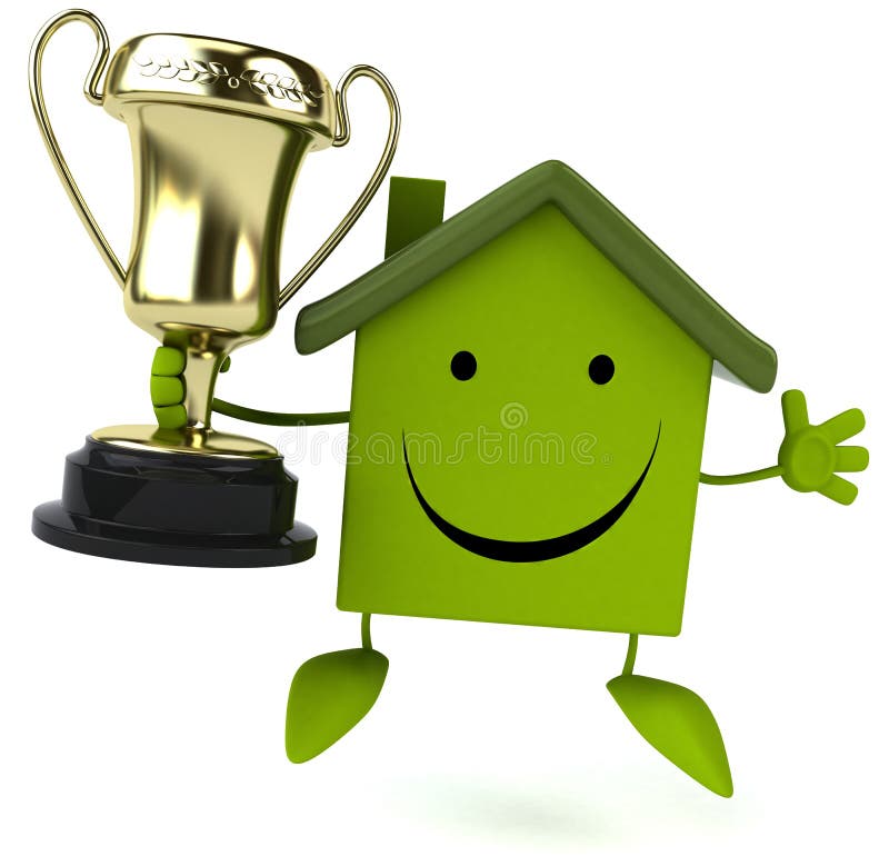 Fun house stock illustration. Illustration of icon, mortgage - 45552836