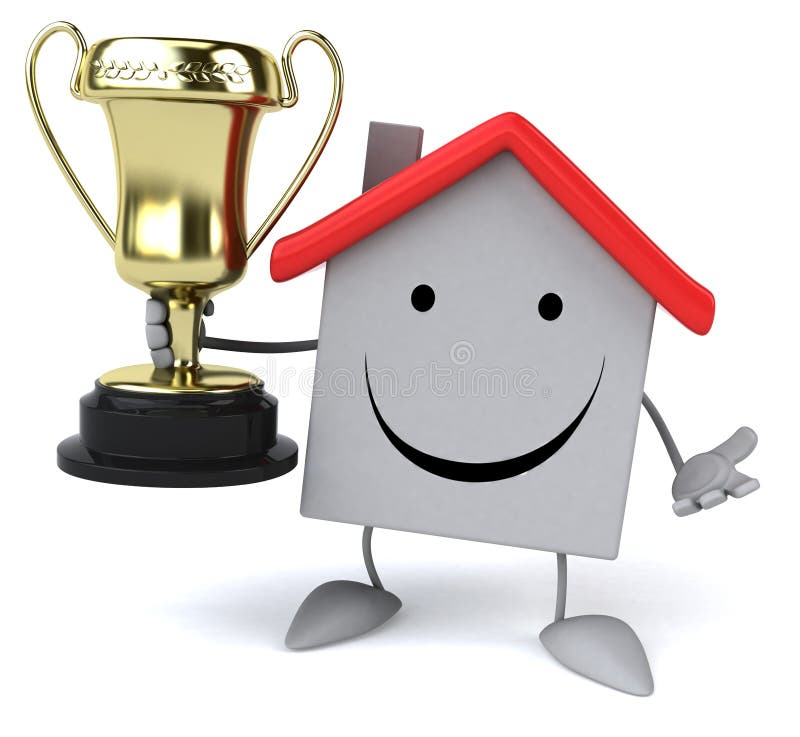 Fun house stock illustration. Illustration of build, icon - 45914382