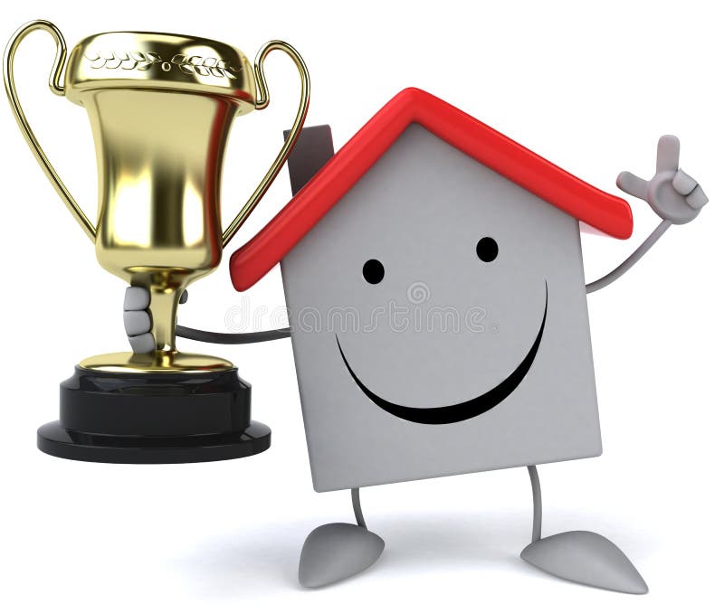 Fun house stock illustration. Illustration of modern - 45914411