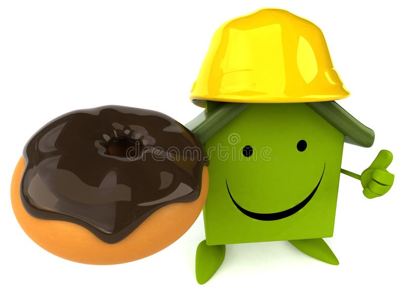 Fun house stock illustration. Illustration of carpenter - 55452987