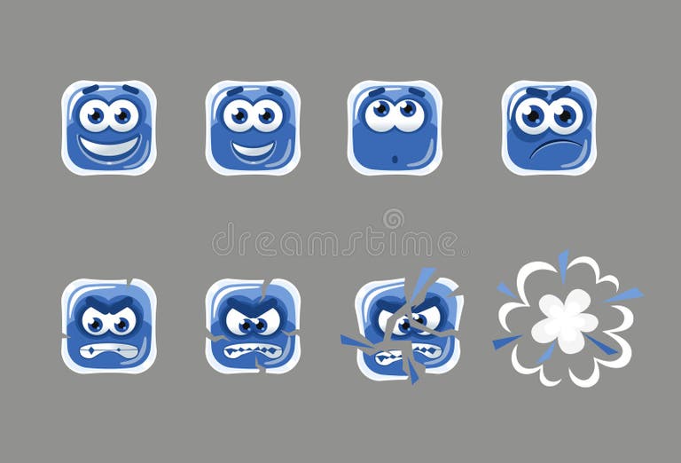 Funny Angry Ice Cube Stock Illustrations – 17 Funny Angry Ice Cube ...