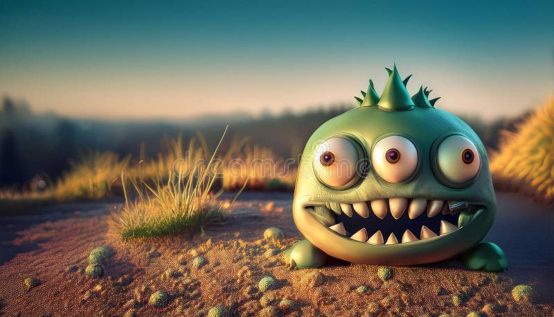 Fun Zombie, Symbolizing Horror, Decay, and Undead Creatures Stock ...