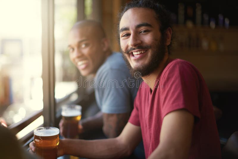 The Fun is Just Getting Started. Portrait of Two Friends Enjoying ...