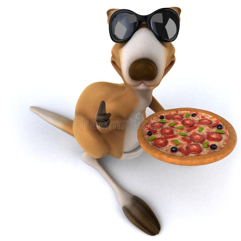 Kangaroo Pizza Stock Illustrations – 27 Kangaroo Pizza Stock ...