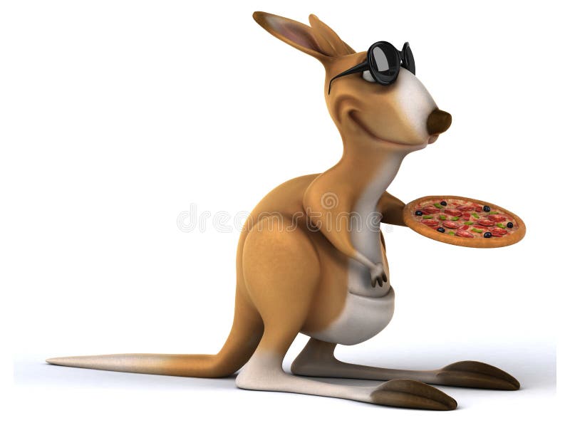 Kangaroo Pizza Stock Illustrations – 27 Kangaroo Pizza Stock ...