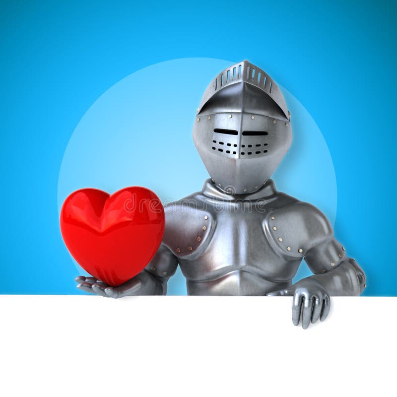 Fun knight stock illustration. Illustration of fantasy - 76175519