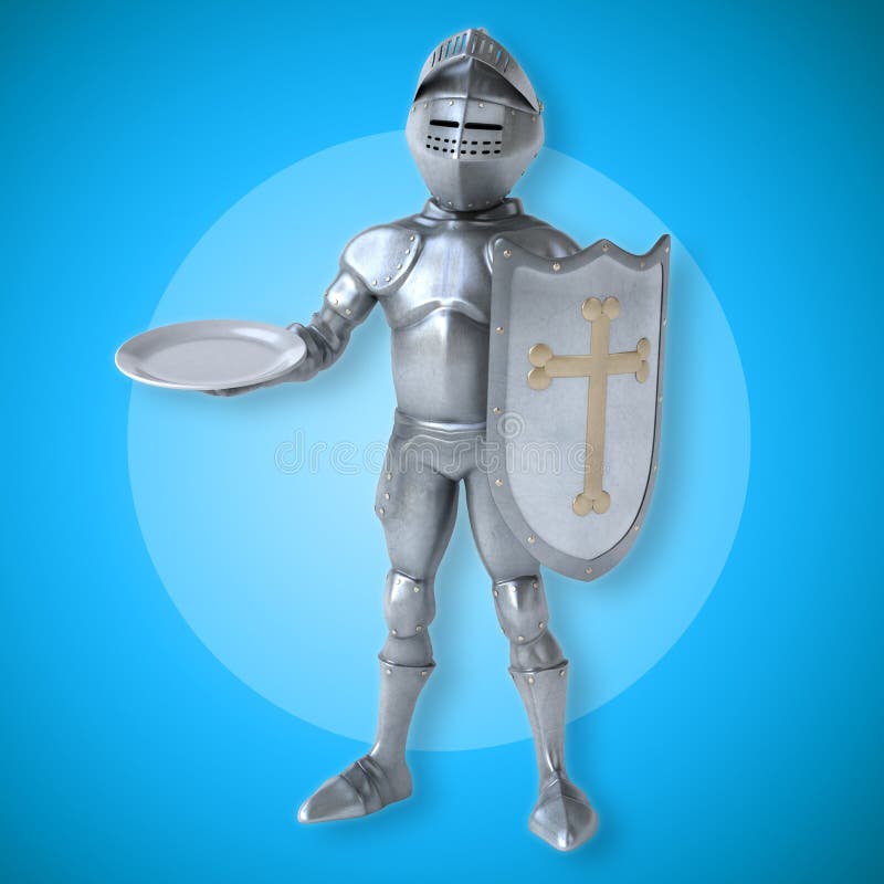 Fun knight stock illustration. Illustration of knight - 76176055