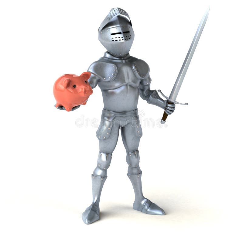 Fun knight stock illustration. Illustration of knight - 76272405