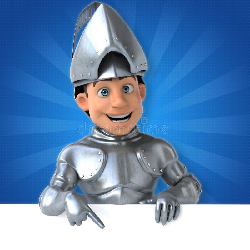 Fun knight stock illustration. Illustration of helmet - 77113971