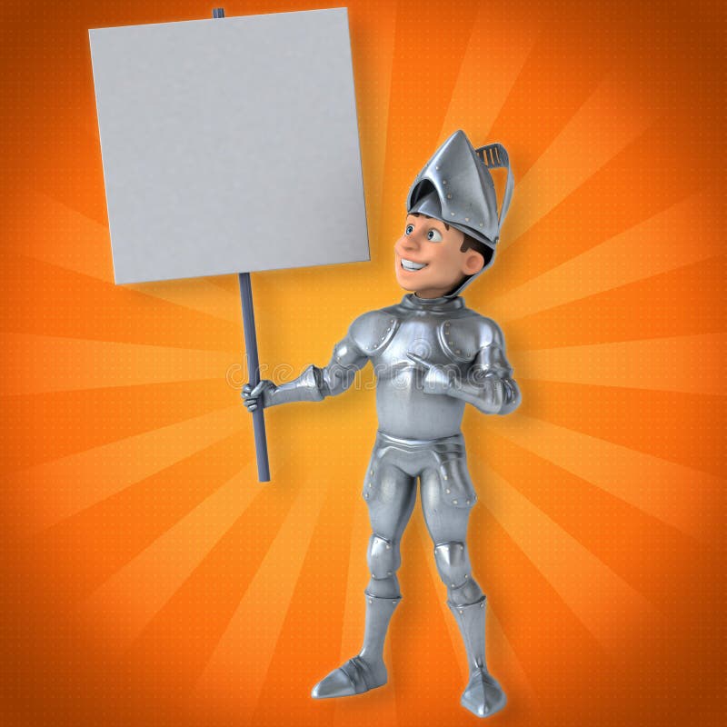 Fun knight stock illustration. Illustration of military - 77114013