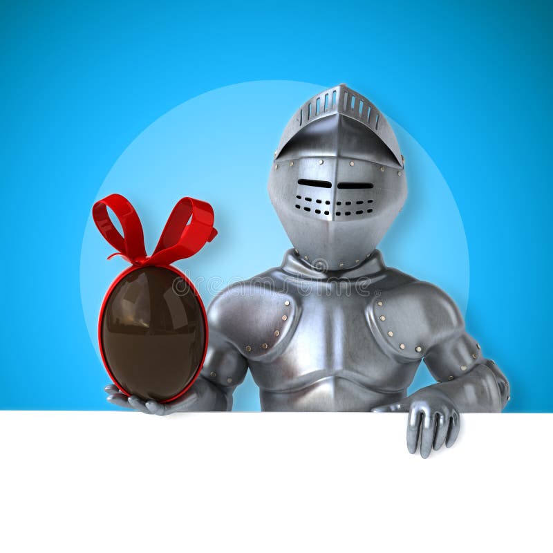 Fun knight stock illustration. Illustration of middle - 78974388
