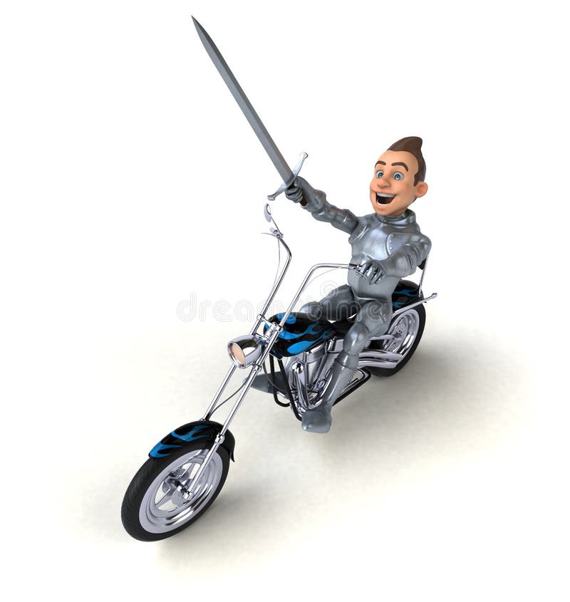 Knight Motorcycle Stock Illustrations – 146 Knight Motorcycle Stock ...