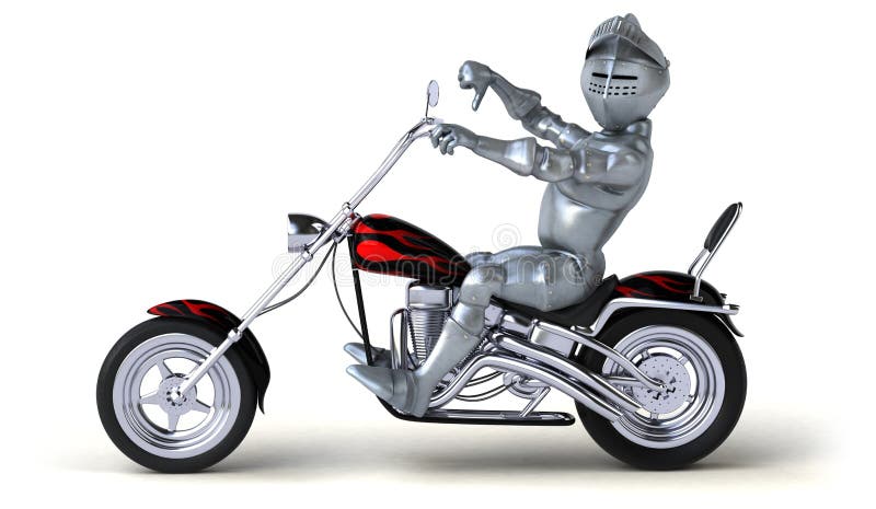 Knight Motorcycle Stock Illustrations – 154 Knight Motorcycle Stock ...