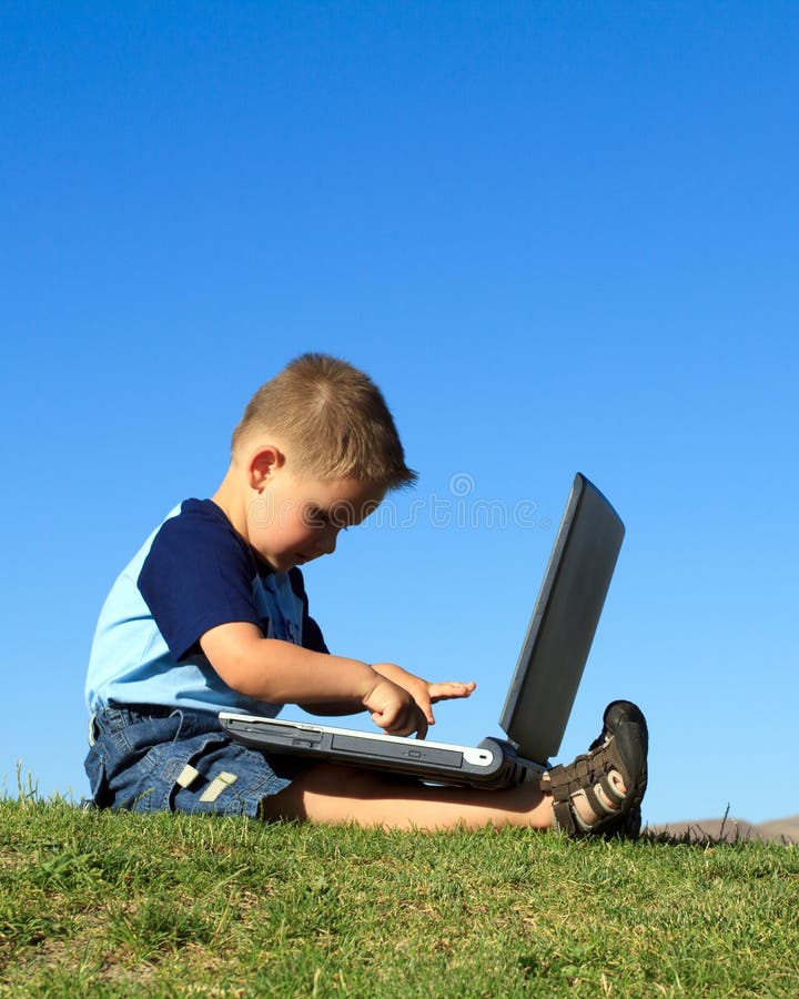 Fun With Laptop Picture. Image: 18030361