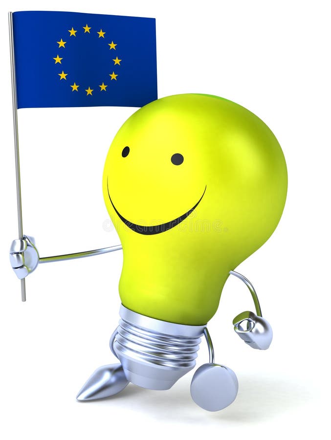 Fun light bulb stock illustration. Illustration of bright - 62735950