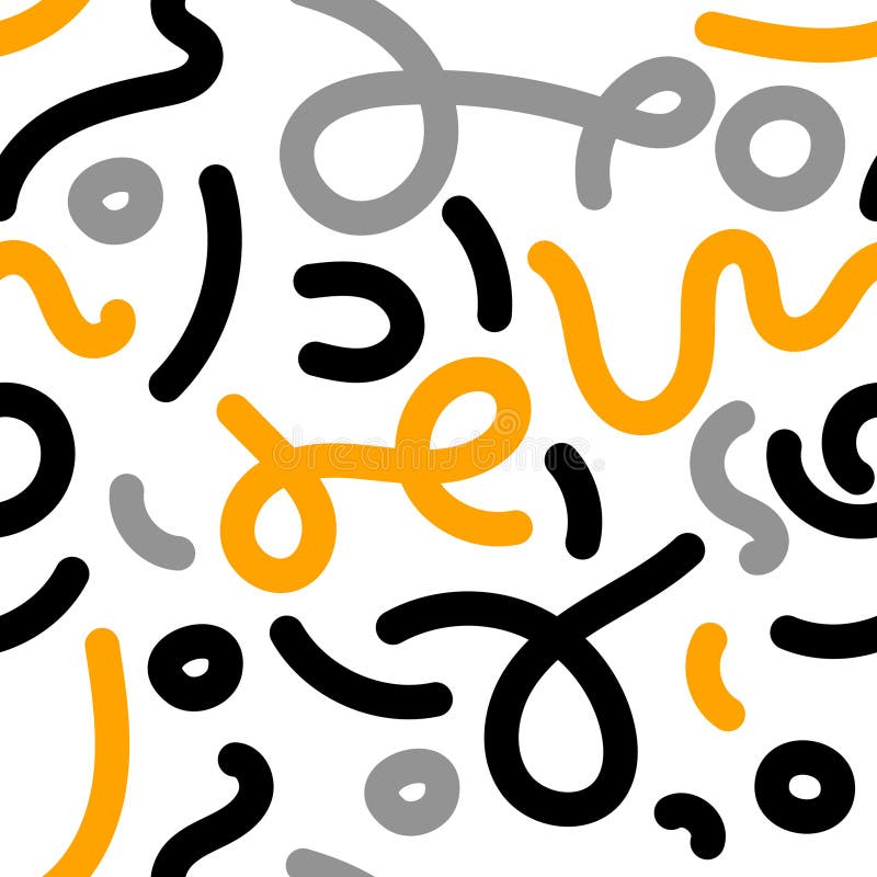 Squiggle Confetti Stock Illustrations – 150 Squiggle Confetti Stock ...