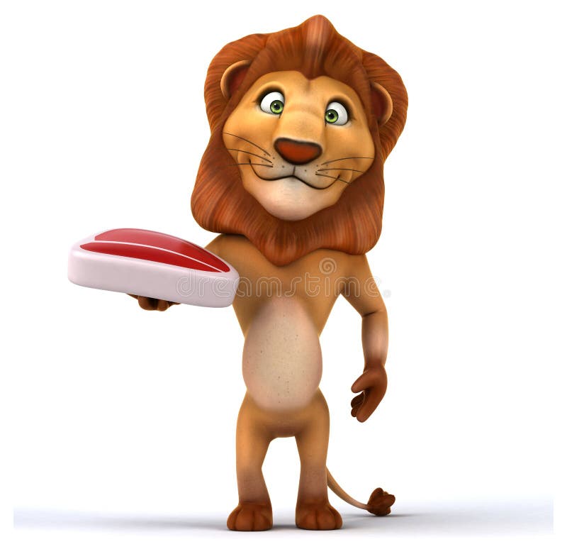 Fun lion stock illustration. Illustration of king, beast - 55856020