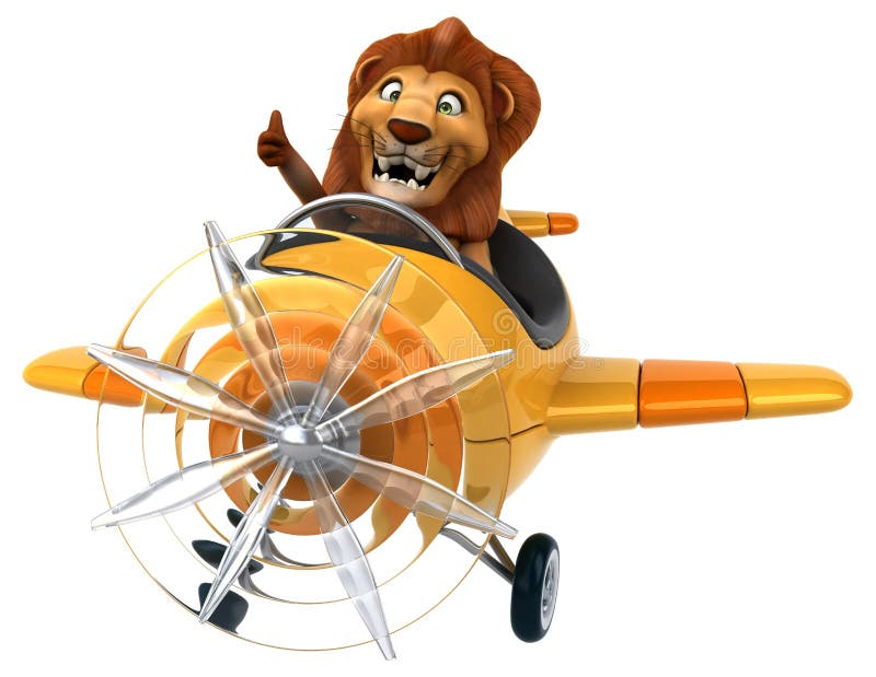 Fun lion stock illustration. Illustration of circus, carnivore - 59159570