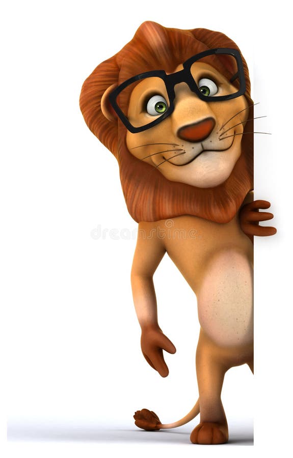 Fun lion stock illustration. Illustration of king, beast - 81653465