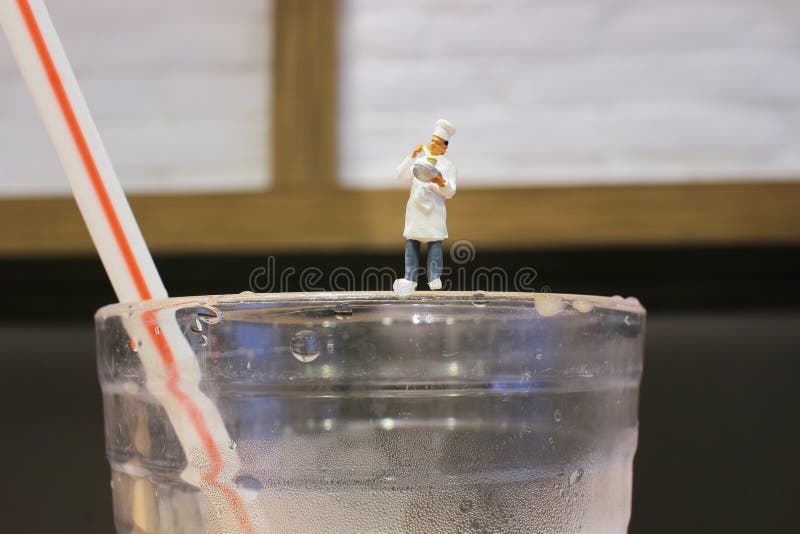 Little Cooks Kids Boy and Girl Stock Image - Image of chef, cooking ...