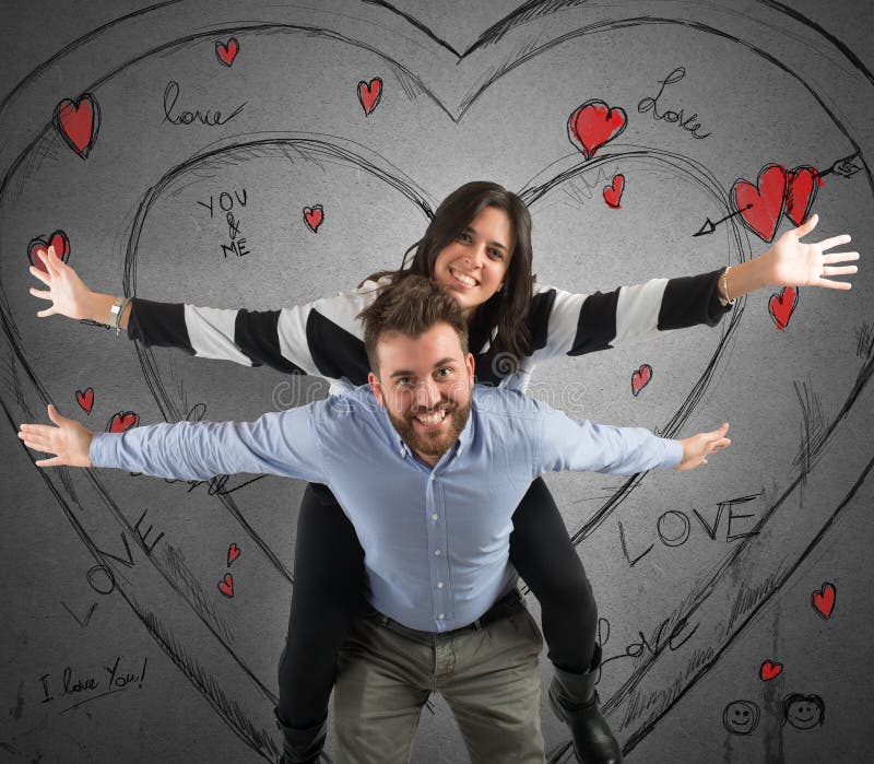 Fun living life stock image. Image of marriage, february - 50201841