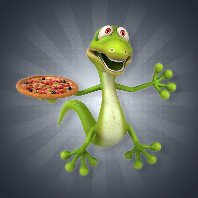 Fun lizard stock illustration. Illustration of animal - 70066097