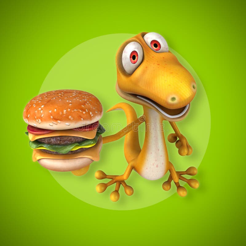 Fun lizard stock illustration. Illustration of gecko - 70066171