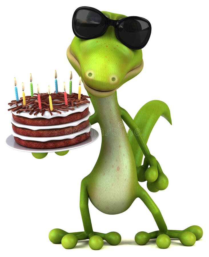 Birthday Gecko Stock Illustrations – 165 Birthday Gecko Stock ...