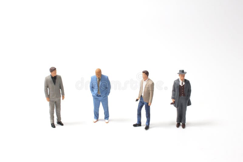 A Fun of Mini of Business Team People Stock Photo - Image of business ...