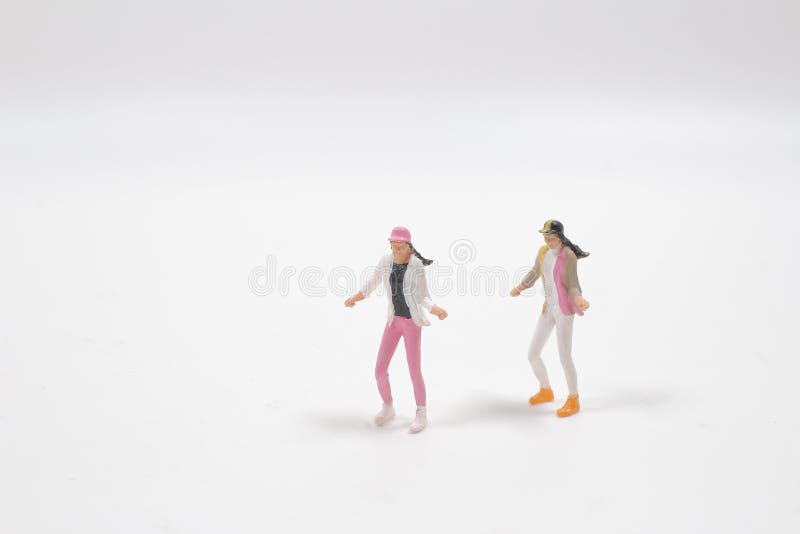 The Fun of a Mini Figure World Stock Photo - Image of tiny, mini: 192992774