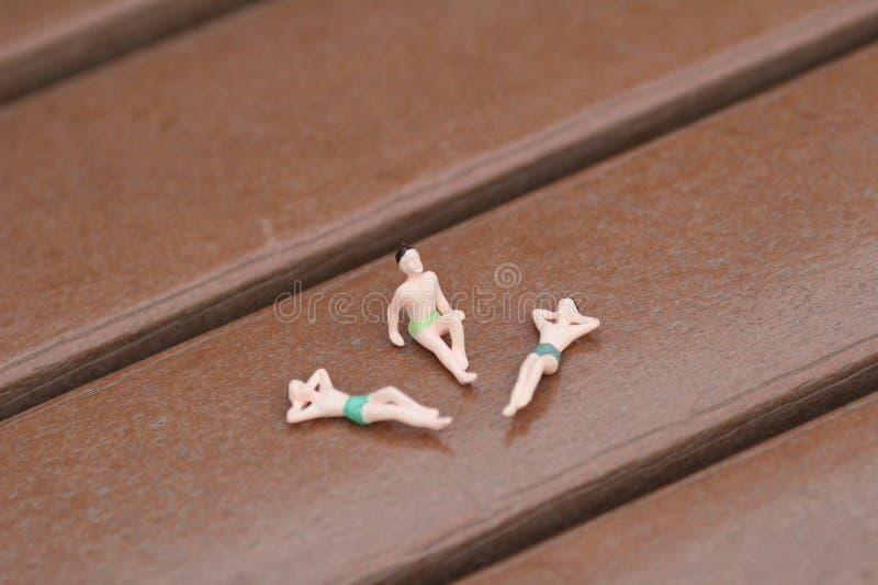 A Fun Of A Mini Figure World Stock Image Image Of Tiny Adult 270919743