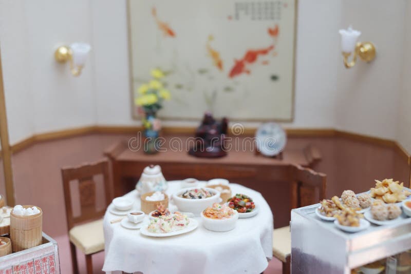 A Fun of Mini Models Display of Old HK Life Editorial Image - Image of ...