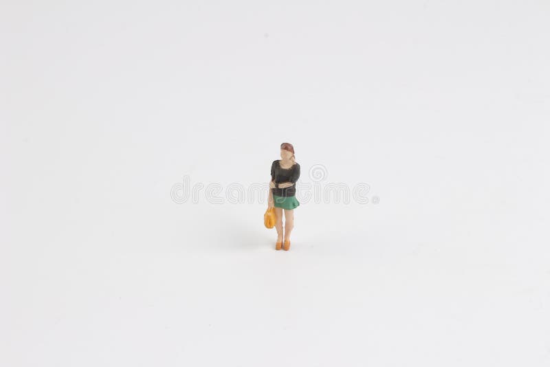 The Fun Mini People at White Board Stock Image - Image of road, little ...